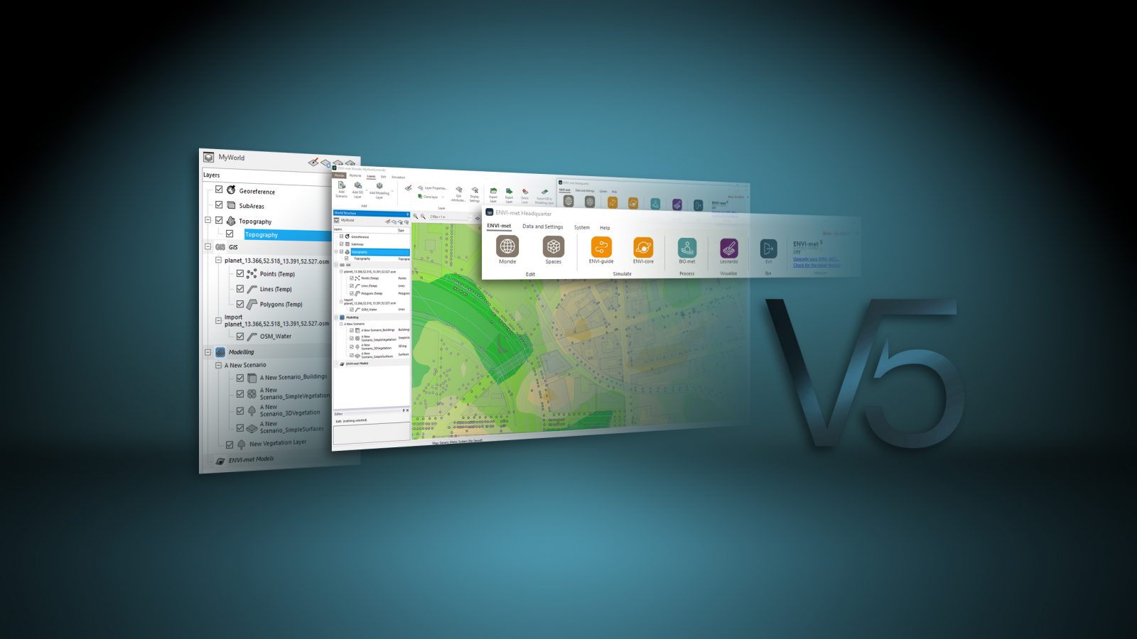 ENVI-met V5: New User Interface - ENVI-met
